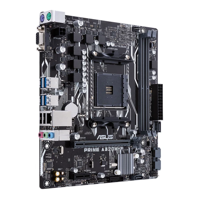 PRIME A320M-F ASUS motherboard AMD A320 Socket AM4 micro ATX VGA ddr4 ...