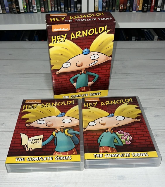 HEY ARNOLD THE Complete Nickelodeon Animated TV Show Series 16-DVD Box ...