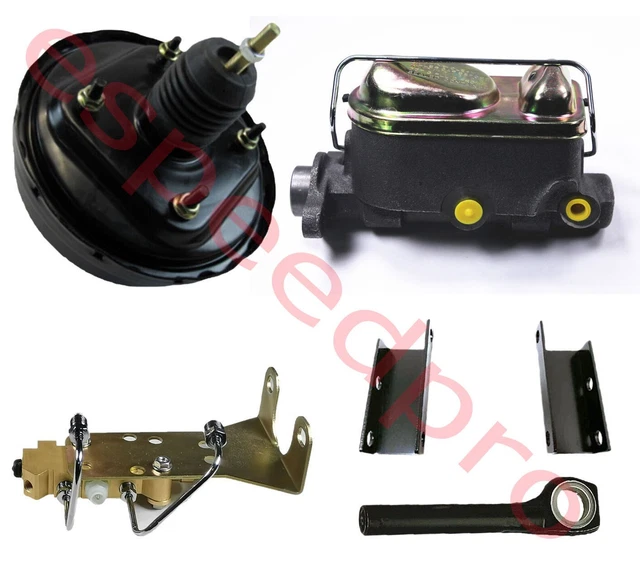 1964-66 MUSTANG POWER Brake Booster Conversion Kit Ford Style Master ...