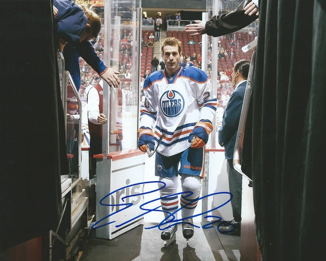 GFA EDMONTON OILERS Eric Belanger Autografato 8x10 Foto E2 COA EUR 20 ...
