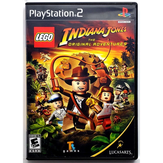 LEGO INDIANA JONES The Original Adventures - Sony Playstation 2 PS2 ...