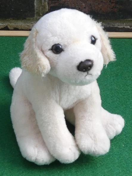 LIVING NATURE GOLDEN Retriever Puppy Dog Soft Plush £6.52 - PicClick UK