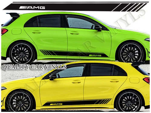 MERCEDES AMG A45 Side Racing Stripes Graphic Decals RS148 £21.99 ...
