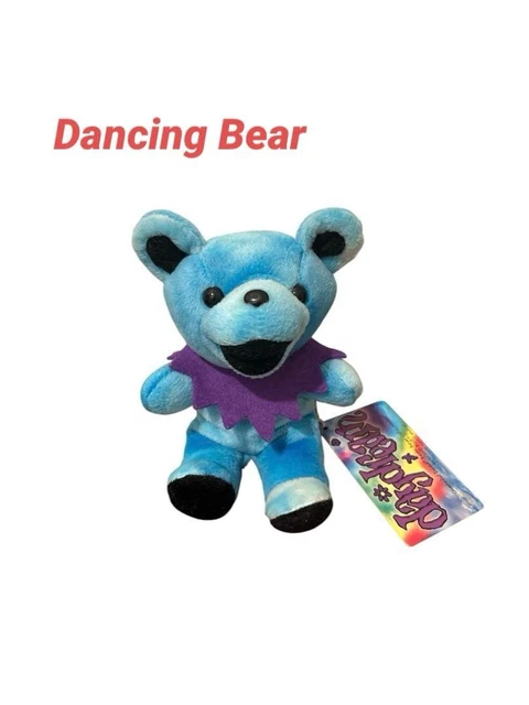 GRATEFUL DEAD DANCING Bear Stuffed Animal With Tag £32.64 - PicClick UK