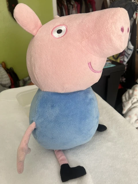 PEPPA PIG TALKING George Pig Soft Plush Toy 16.5 inches £16.00 ...