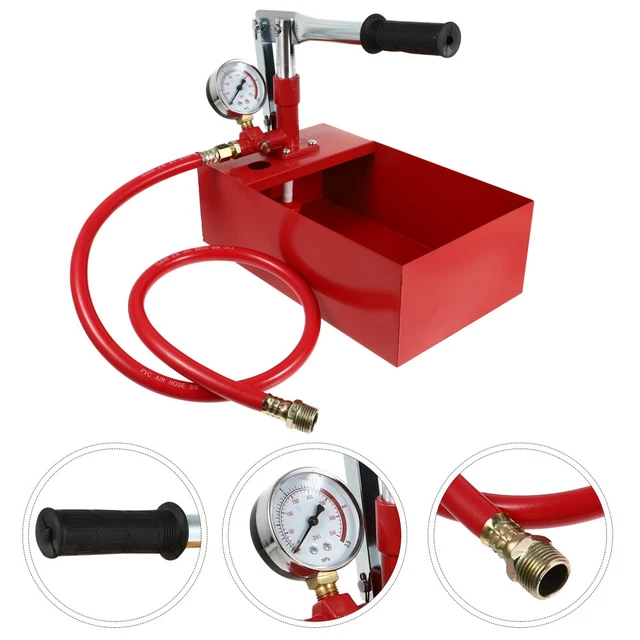 2.5MPA 25KG WATER Pipe Line Tester Manual Hydraulic Water Pressure Test ...