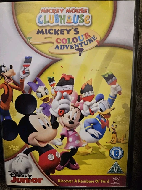 DISNEYS MICKEY MOUSE Clubhouse Mickey's Colour Adventure Dvd 3 Episodes ...