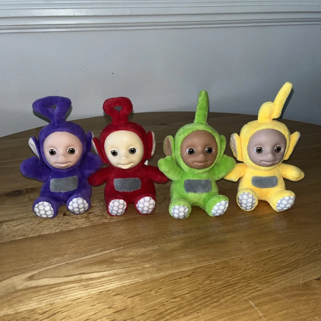 SET OF 4 Teletubbies Plush Set Bundle 2021 Tinky Winky, Dipsy, La La ...