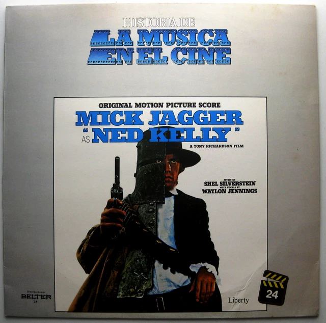 Mick Jagger Waylon Jennings Kris Kristofferson Ned Kelly Lp Belter 5289