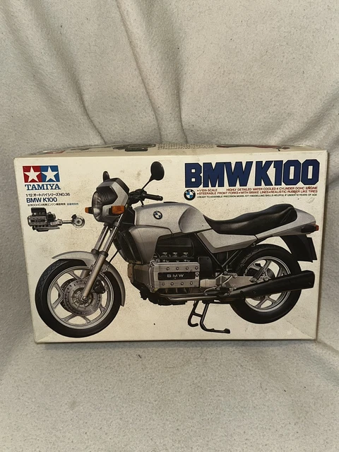 RETRO BOXED TAMIYA 1:12th SCALE BMW K100 MOTORBIKE MODEL KIT £10.50 ...