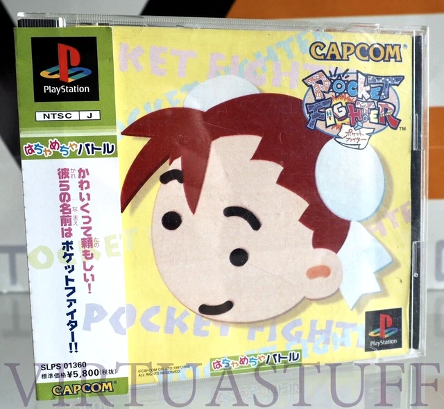 POCKET FIGHTER, STREET Fighter Cute, Sony Playstation, Ps1, Ps One ...