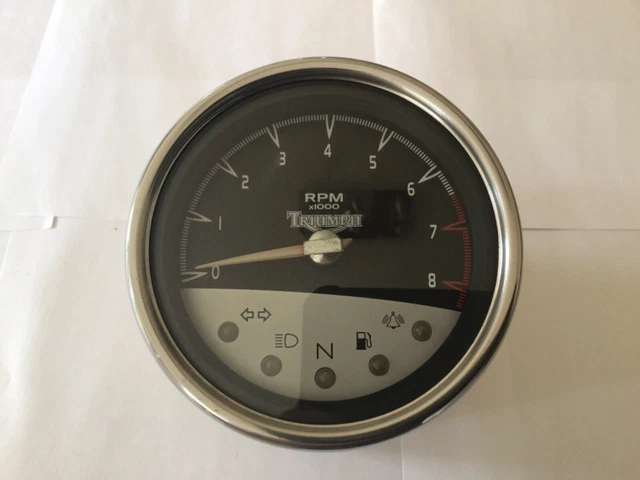 TRIUMPH ROCKET TACHO clock tachometer instrument rev counter gauge ...