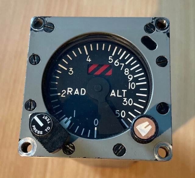 TORNADO GR4 ZA449 Cockpit Radar Altimeter Indicator Gauge £10.00 ...