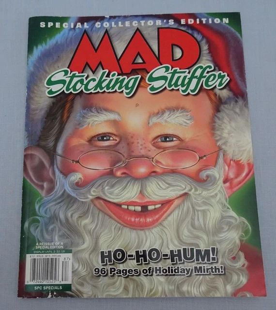 MAD MAGAZINE 2018 STOCKING STUFFER Special Collectors Edition Holiday ...