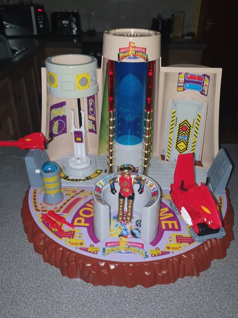 VINTAGE MIGHTY MORPHIN Power Rangers Command Center Playset 1994 £104. ...