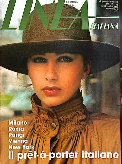 LINEA ITALIANA MAGAZINE July 1978 FABRIZIO FERRI Marco Glaviano VTG ...