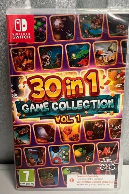 30 IN 1 Game Collection Vol. 1 Volume One Nintendo Switch Full Game Pls ...
