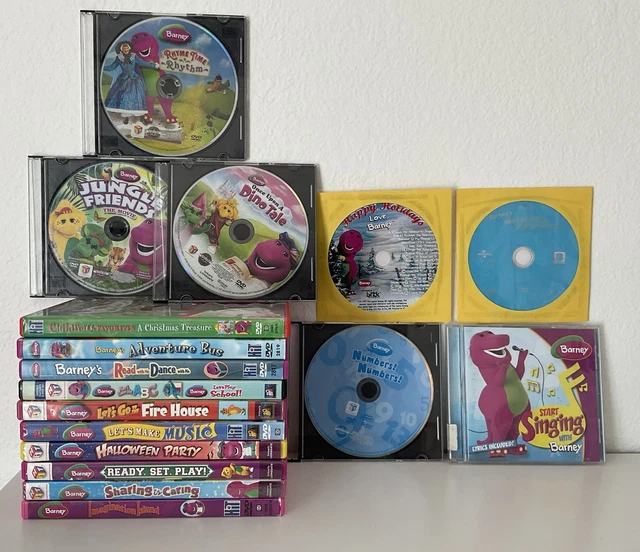 BARNEY DVD AND CD Lot Collection Kids Television Movie Music $54.20 ...
