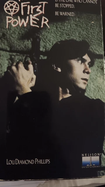 THE FIRST POWER VHS 1990 Lou Diamond Phillips Tested Plays VG £3.72 ...