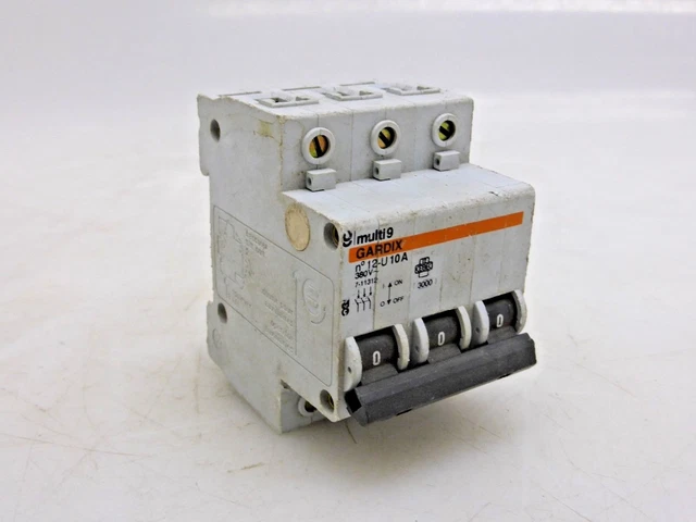 MERLIN GERIN MULTI9 GARDIX N° 12-U 10A Fusible Automatique Disjoncteur EUR 18,14 - PicClick FR