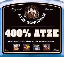 400% ATZE-DIE ATZE CD-Box von Schröder,Atze | CD | Zustand sehr gut EUR ...
