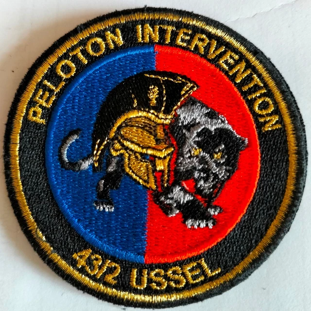 ÉCUSSON PATCH PELOTON intervention gendarmerie EGM 43/2 USSEL EUR 10,00 ...