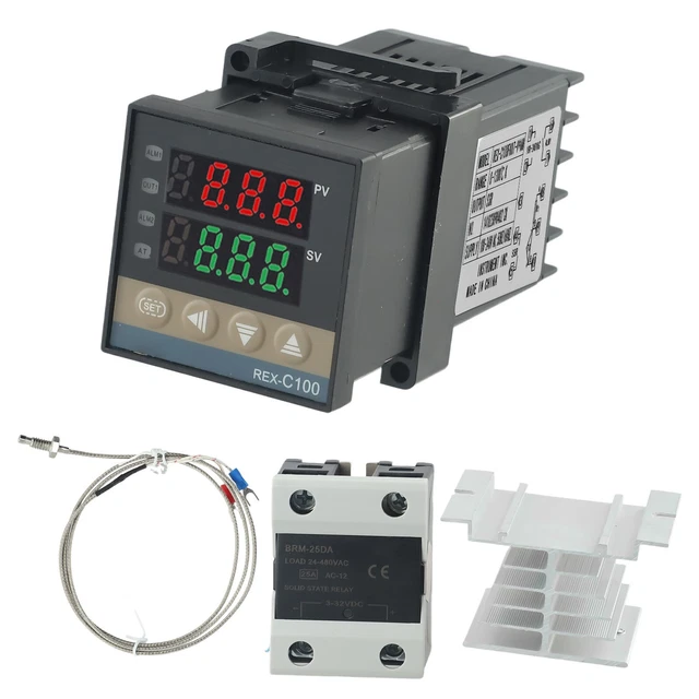 THERMOCOUPLE THERMOCOUPLE PHASE Solid State Relay AC 100-240V 50/60HZ ...