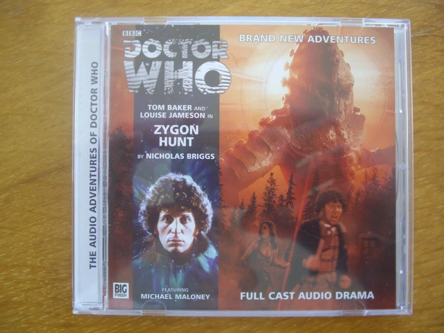 DOCTOR WHO ZYGON Hunt, 2014 Big Finish audio book CD *OUT OF PRINT* EUR ...