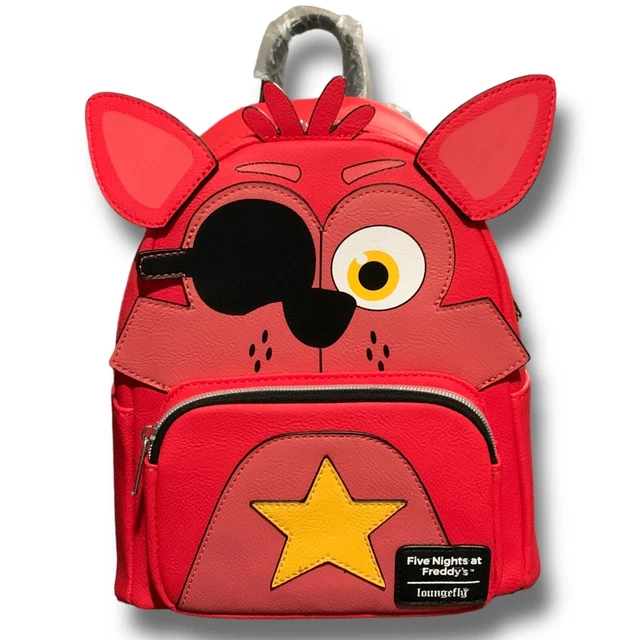 LOUNGEFLY FNAF FIVE Nights at Freddy's Foxy Backpack HTF NWT £154.74 ...