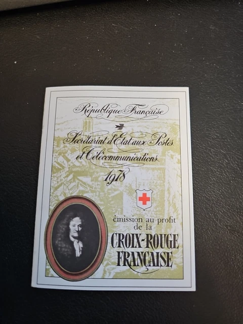 TIMBRE FRANCE NEUF ** Carnet Croix Rouge 1978 EUR 2,50 - PicClick FR