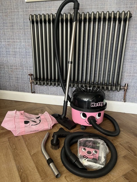 NUMATIC HET200A HETTY Bagged Cylinder Vacuum Cleaner 9L Pink £57.88 ...