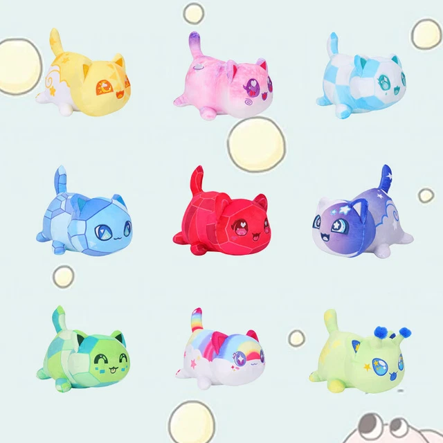 APHMAU CAT PLUSH Toy Alien Rainbow Gem Kitten Doll Angel Girl Stuffed ...
