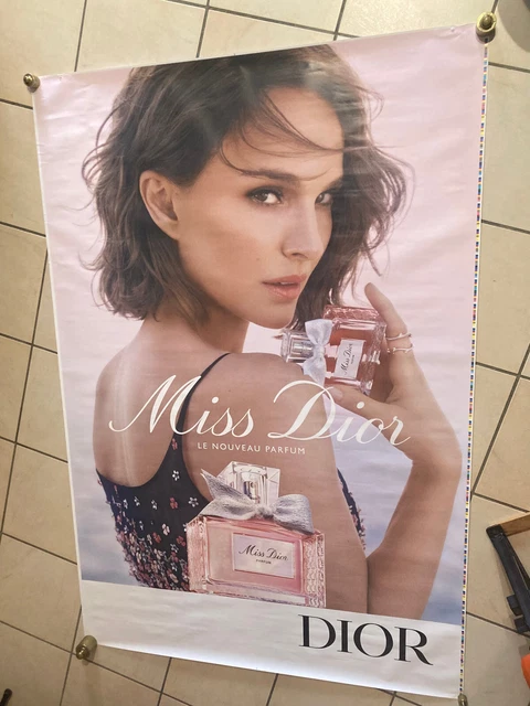 NATALIE PORTMAN MISS Dior 2024 120x170 Fragrance Poster Shelter Poster ...