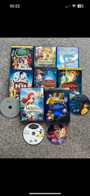 CLASSIC DISNEY DVD bundle £10.00 - PicClick UK