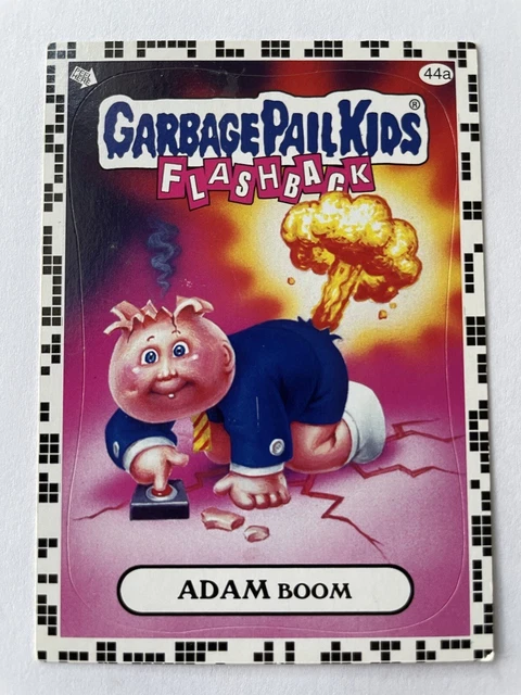 CARTE GARBAGE PAIL Kids Les Crados GPK 2011 ADAM BOOM 44a Flashback EUR ...