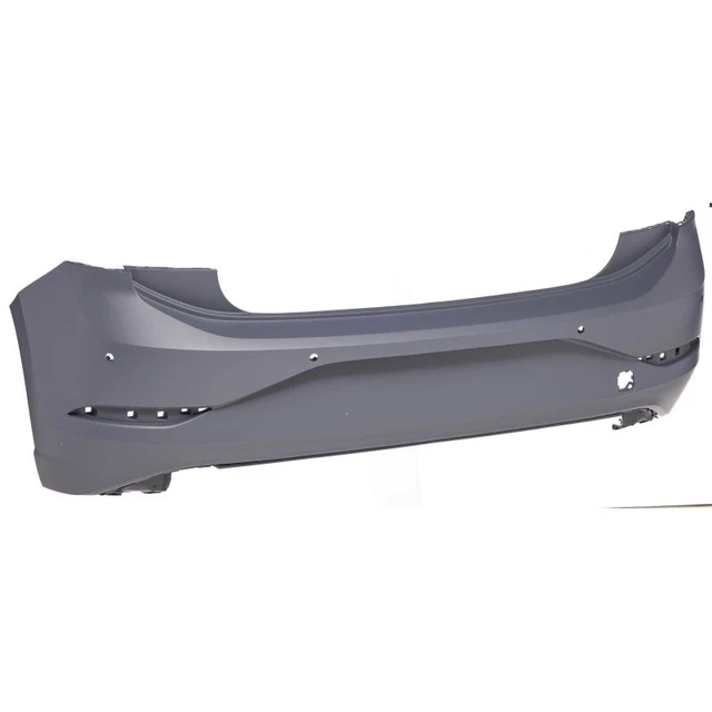 PARE-CHOC ARRIÈRE À peindre avec 4 trous radars Volkswagen Polo 6 phase 2 depui EUR 347,76 ...