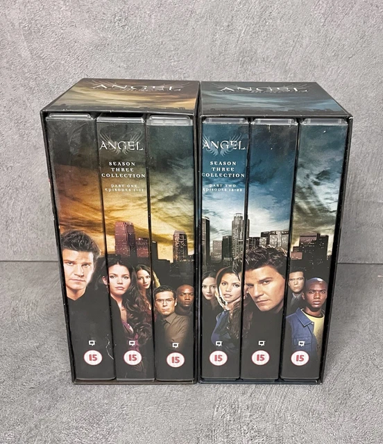 ANGEL VHS BOX Set Season 3 Complete, Buffy The Vampire Slayer 2002 6 ...