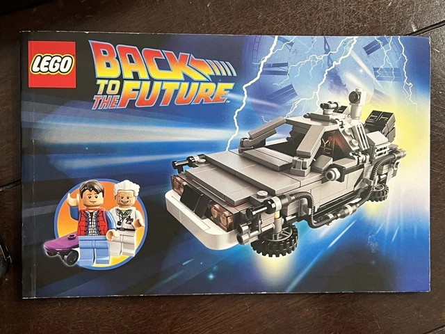 LEGO 21103 DELOREAN Time Machine Back to the Future - Instructions ...