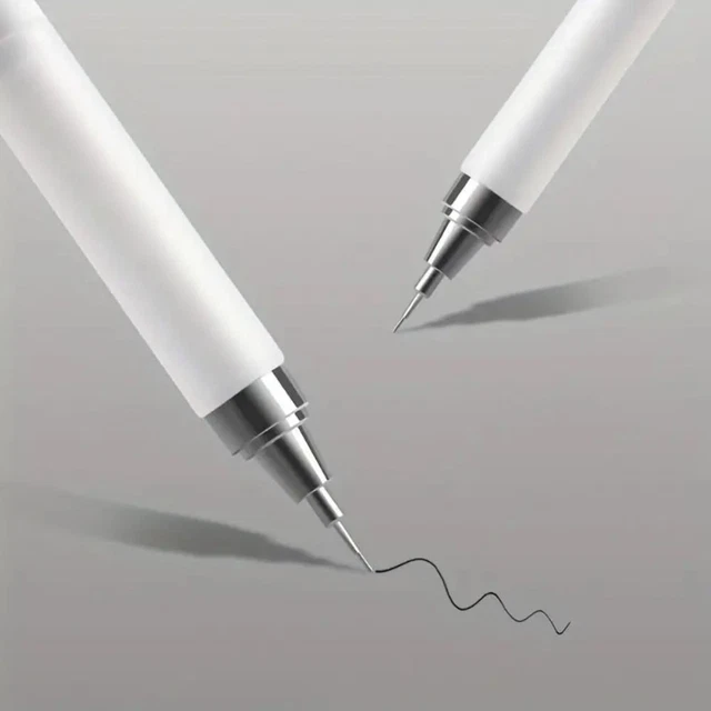 PLASTIC 0.5MM ACTIVITY Pencils White 0.7mm Eraser Pencils Gift Box $16. ...