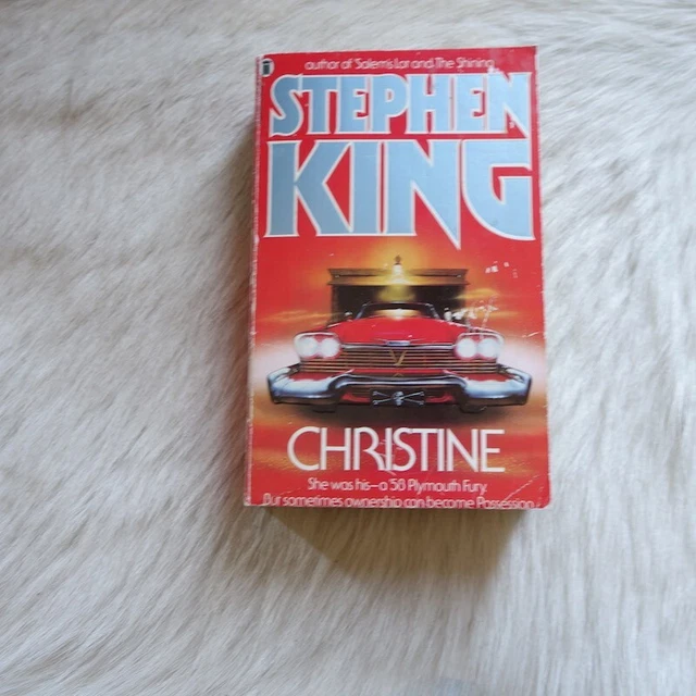 VINTAGE STEPHEN KING Christine 1984 1980s Vintage Horror Book 80s ...
