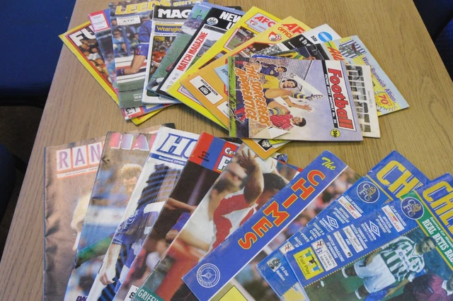 COLLECTION OF ASSORTED Football Programmes x 20 £5.99 - PicClick UK
