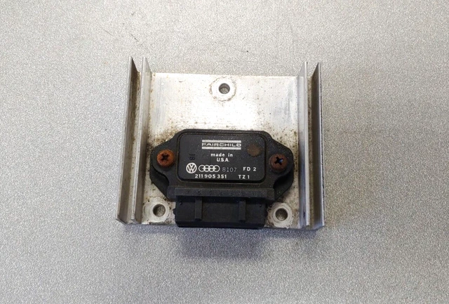 NICE ORIGINAL PORSCHE 924 931 Turbo Transistor Ignition Module W Heat ...