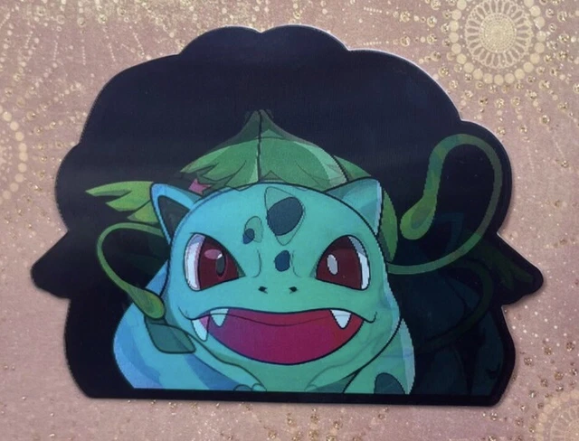 BULBASAUR IVYSAUR AND Venusaur Pokemon 3D Motion Car Sticker Decal ...