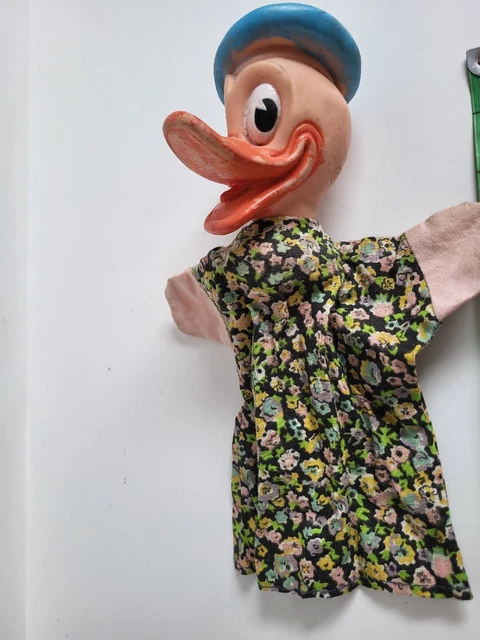 WALT DISNEY PRODUCTION Hand Puppet Vintage Donald Duck $19.99 - PicClick CA