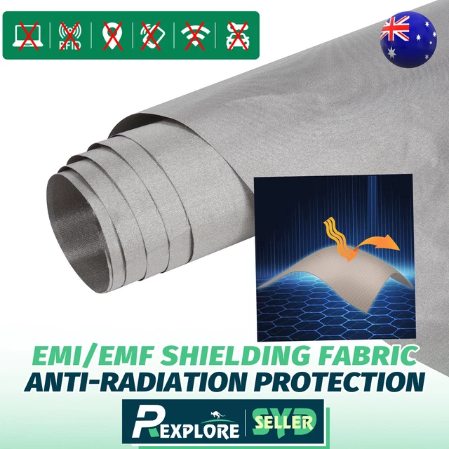 MILITARY GRADE FARADAY Fabric Radiation Protection EMI EMP Signal ...
