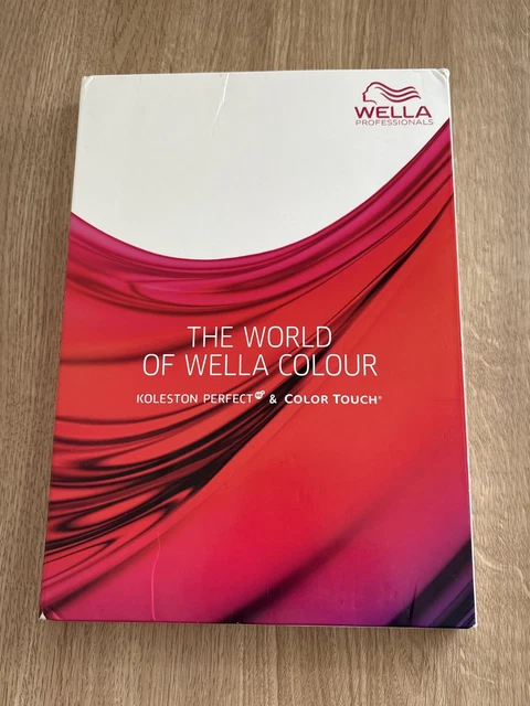 WELLA WORLD KOLESTON Perfect Colour Touch Hair Shade Chart Colour Book ...