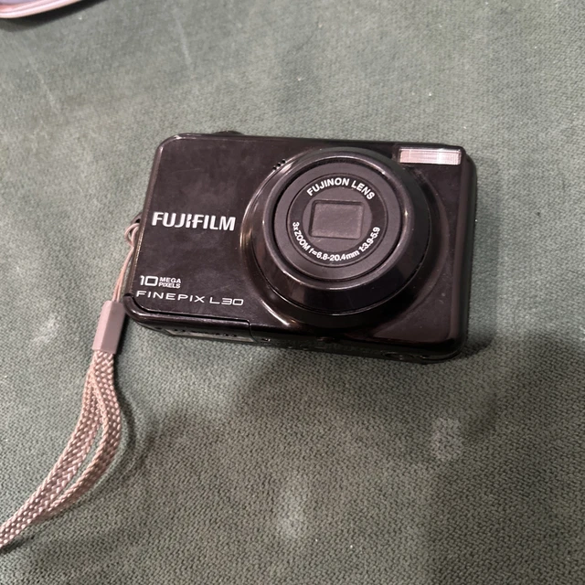 FUJIFILM FINEPIX L30 10MP DIGITAL CAMERA 3X OPTICAL ZOOM POINT AND ...