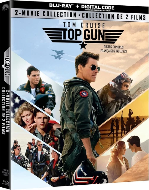 TOP GUN: 2 Movie Collection (2 Disc Blu Ray, 2022, Canadian) $15.00 ...