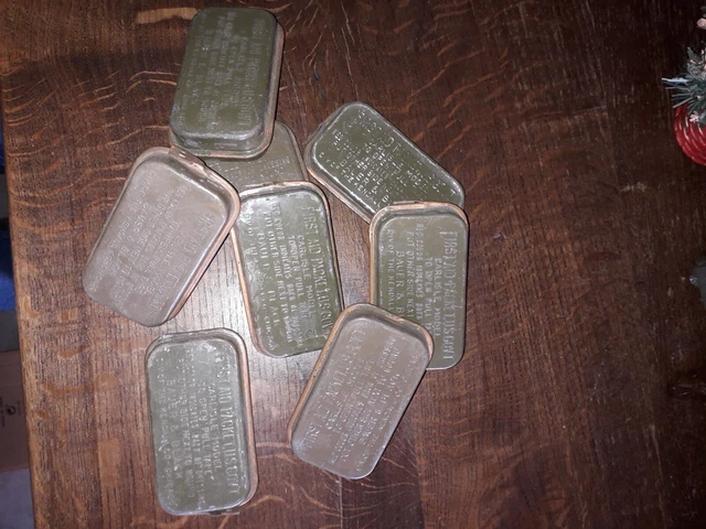 FIRST AID KIT us army ww2 militaria EUR 13,00 - PicClick FR