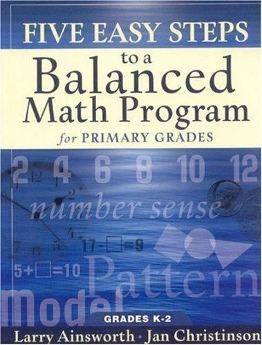 FIVE EASY STEPS to a Balanced Math Program for Primary Grades $29.39 ...